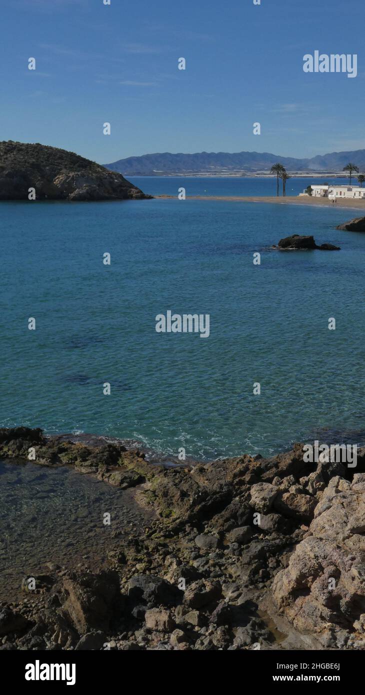 Playa Nares, Costa de Mazarrón Stock Photo - Alamy