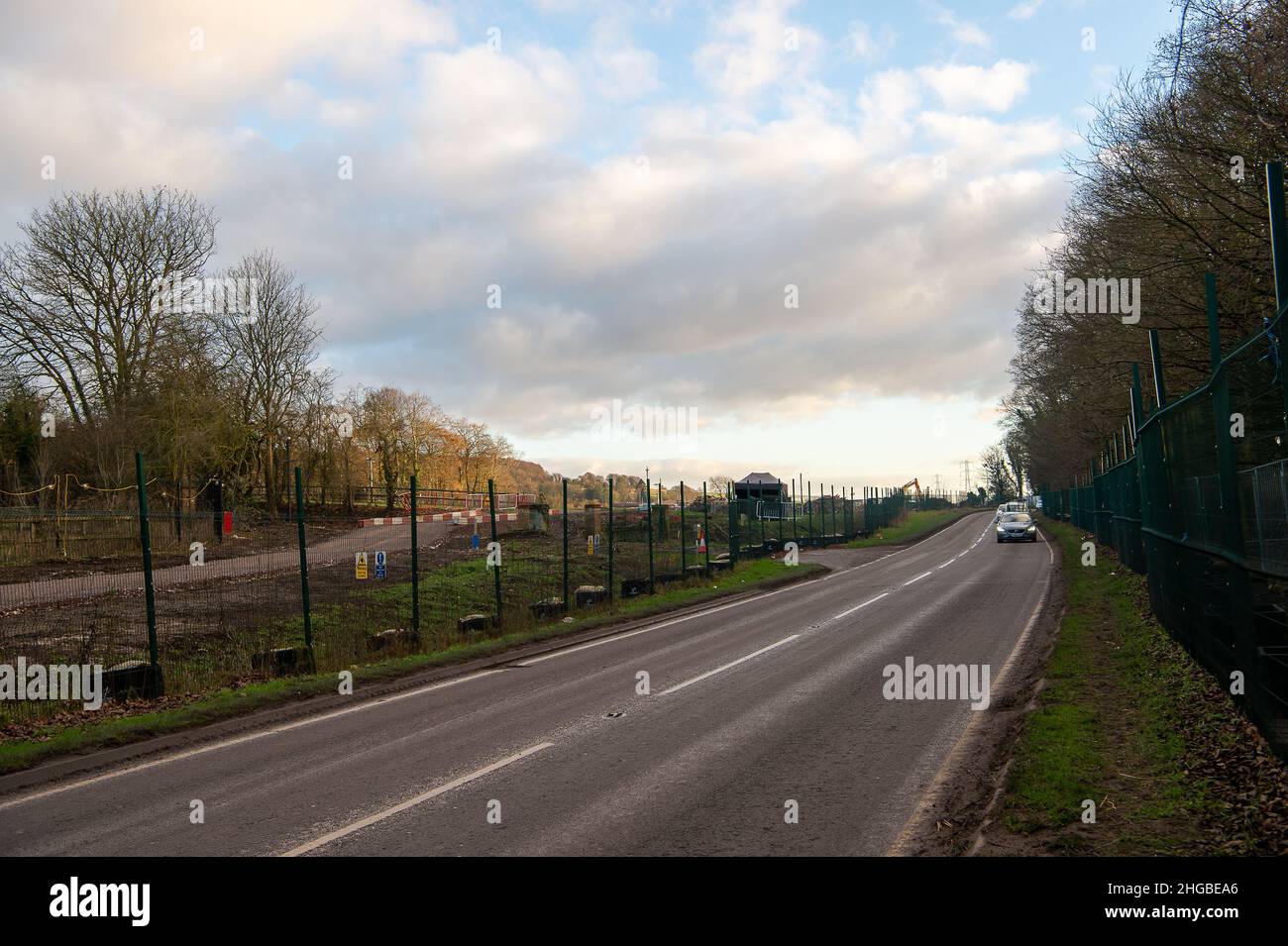 Wendover, Aylesbury, Buckinghamshire, UK. 19th January, 2022. The left ...
