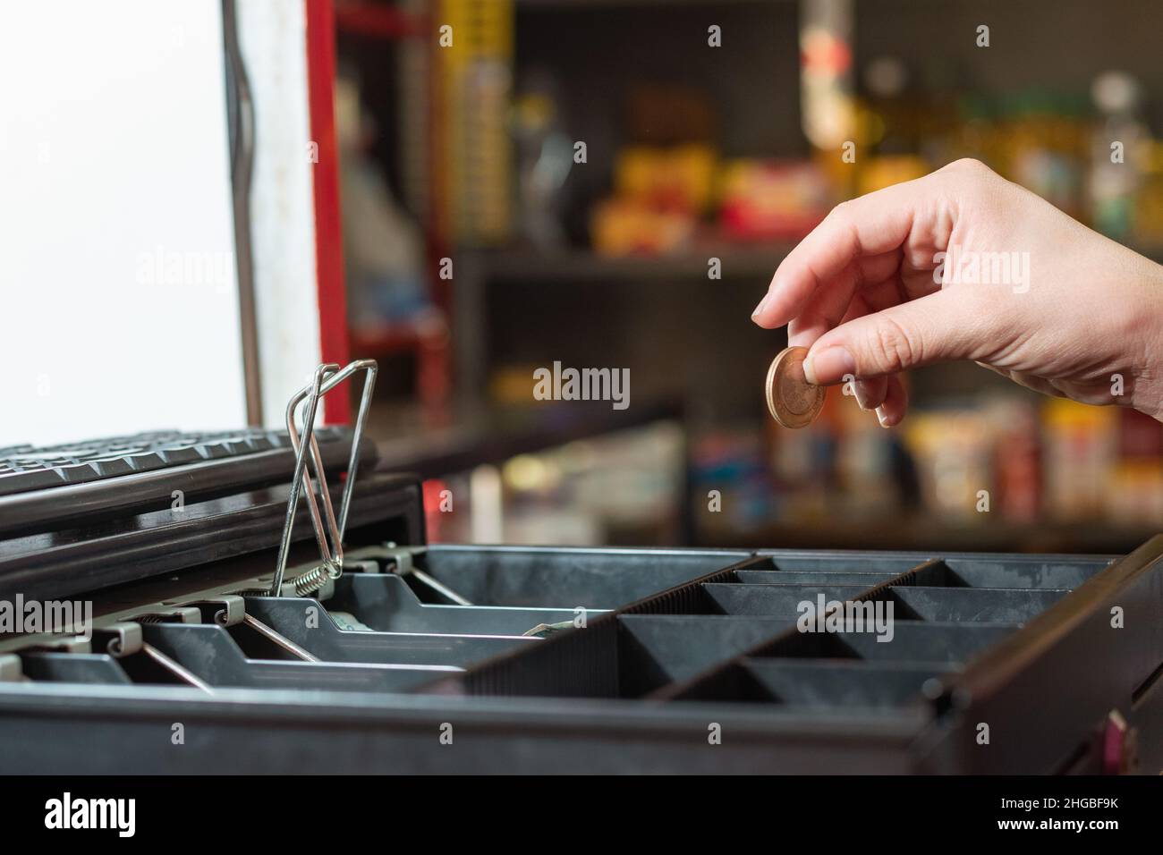 Return cash register hi-res stock photography and images - Alamy
