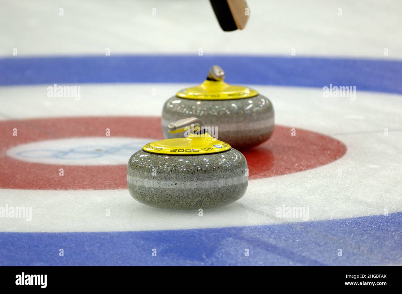 Curling rings hi-res stock photography and images - Alamy