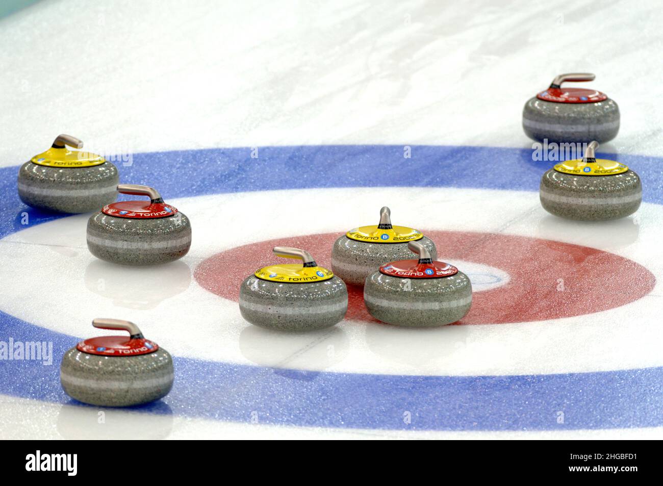 Olympic rings in stone hi-res stock photography and images - Alamy