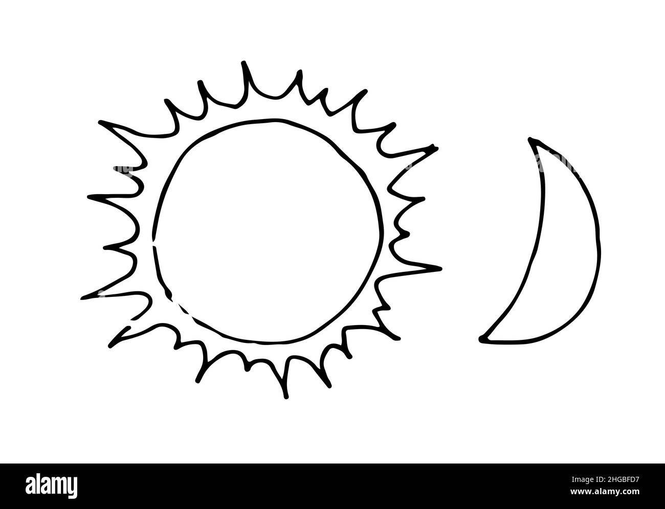 Sun Hand Drawing Hand Drawn Sun White Transparent, Vector Hand Drawn