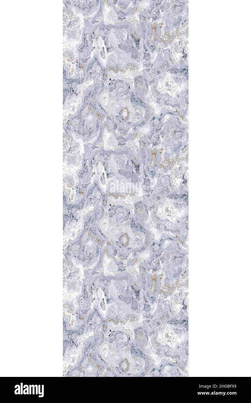 Grey tonal marbled seamless vertical border edge. Random stone rock ...