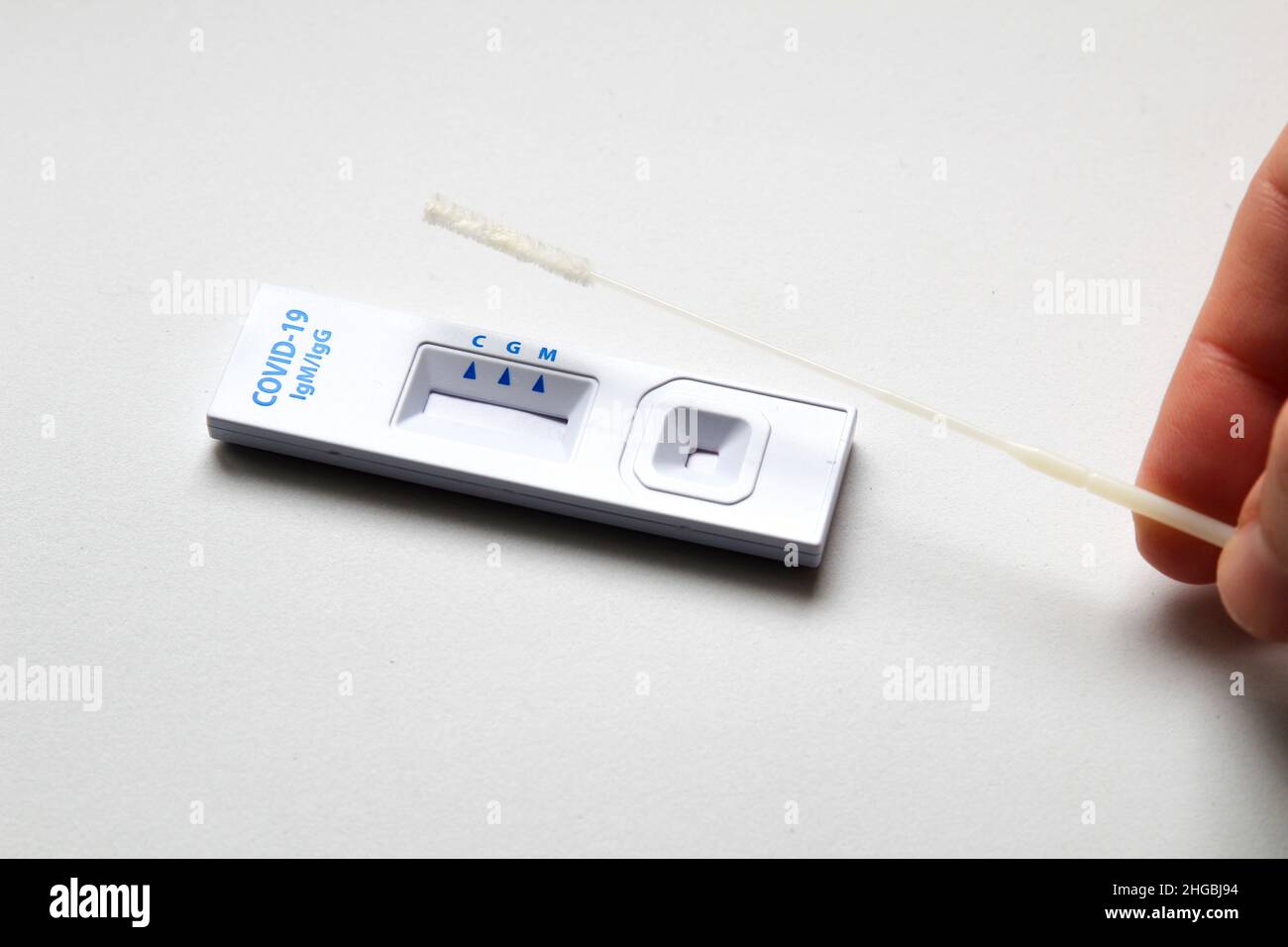 Rapid Antigen Diagnostic Test cassette of Coronavirus SARS-CoV-2 Covid ...