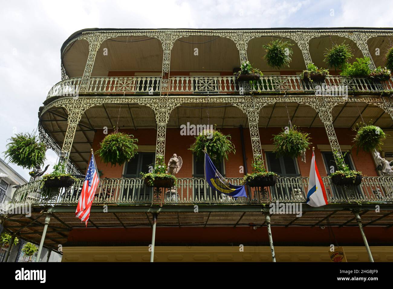 Famous French Quarter Balconies French Quarter Wrought Iron Balconies