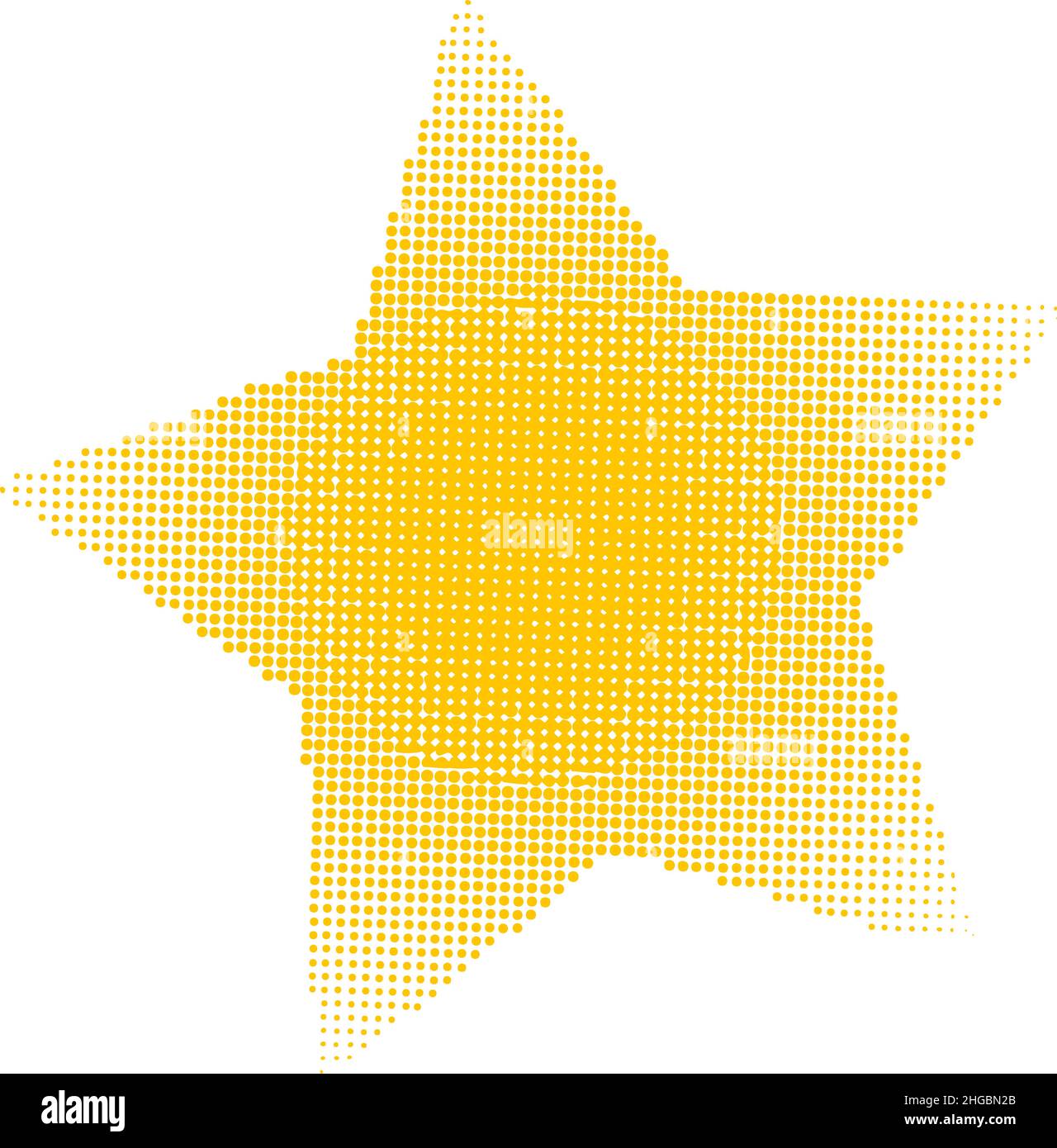 Star shape halftone background Stock Vector Image & Art - Alamy