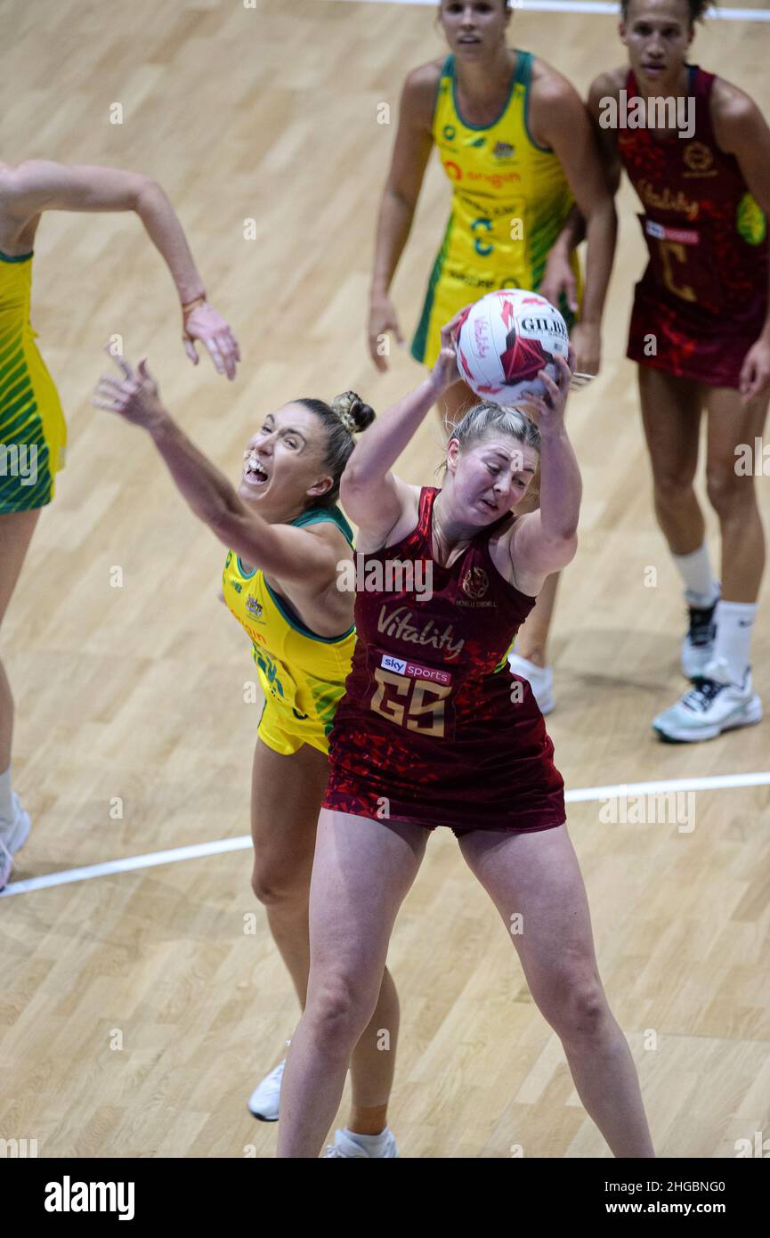 Courtney bruce netball hi-res stock photography and images - Alamy