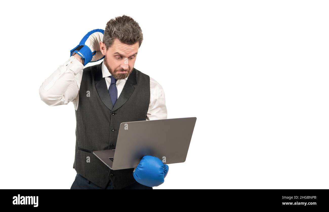 Corporate competition boxing hi-res stock photography and images - Alamy