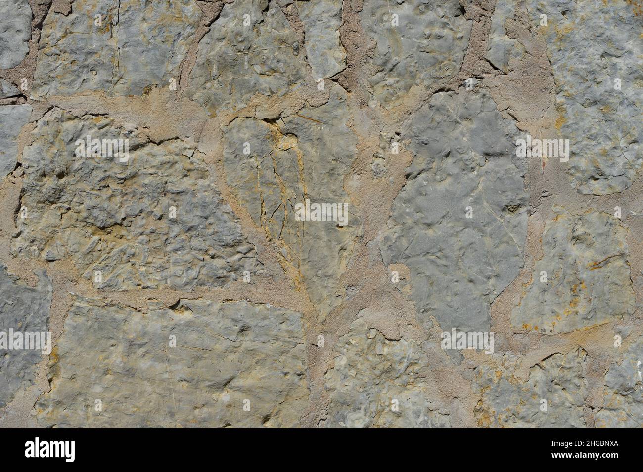 texture of stone wall with cement Stock Photo - Alamy