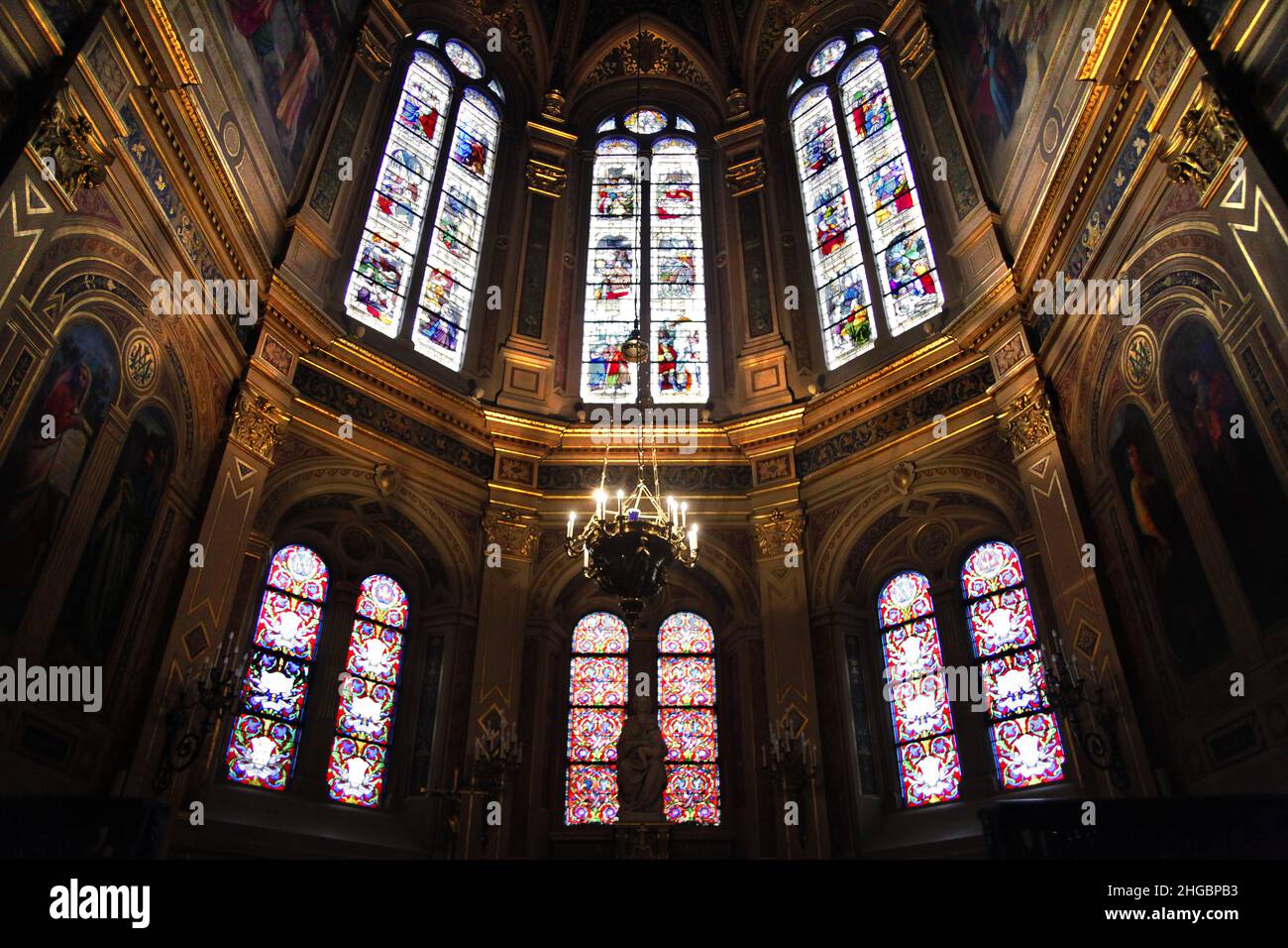 Chapel of the holy trinity window hi-res stock photography and images ...