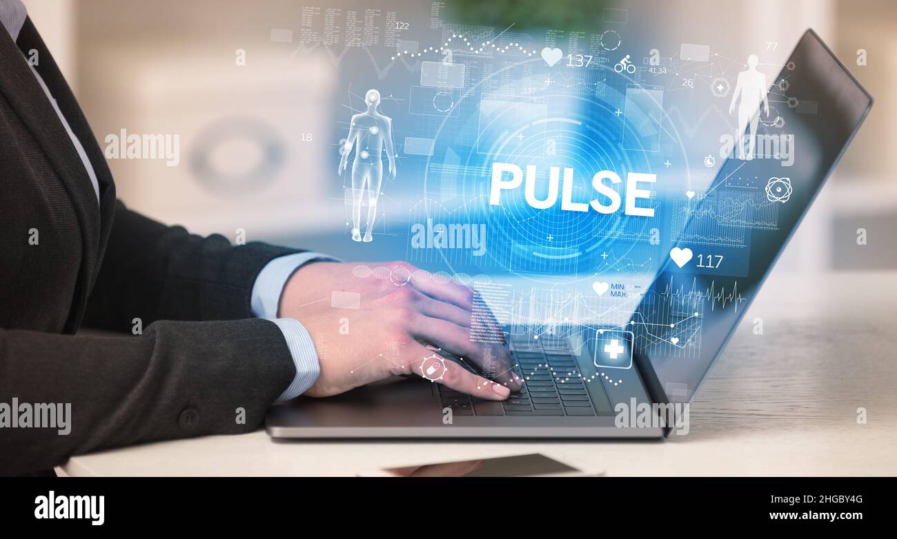 Doctor working a health check Stock Photo - Alamy