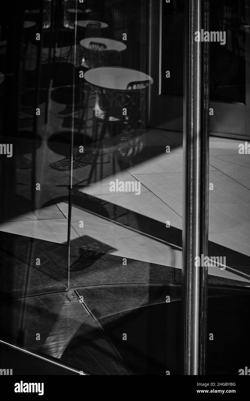 Reflections through a window Stock Photo - Alamy