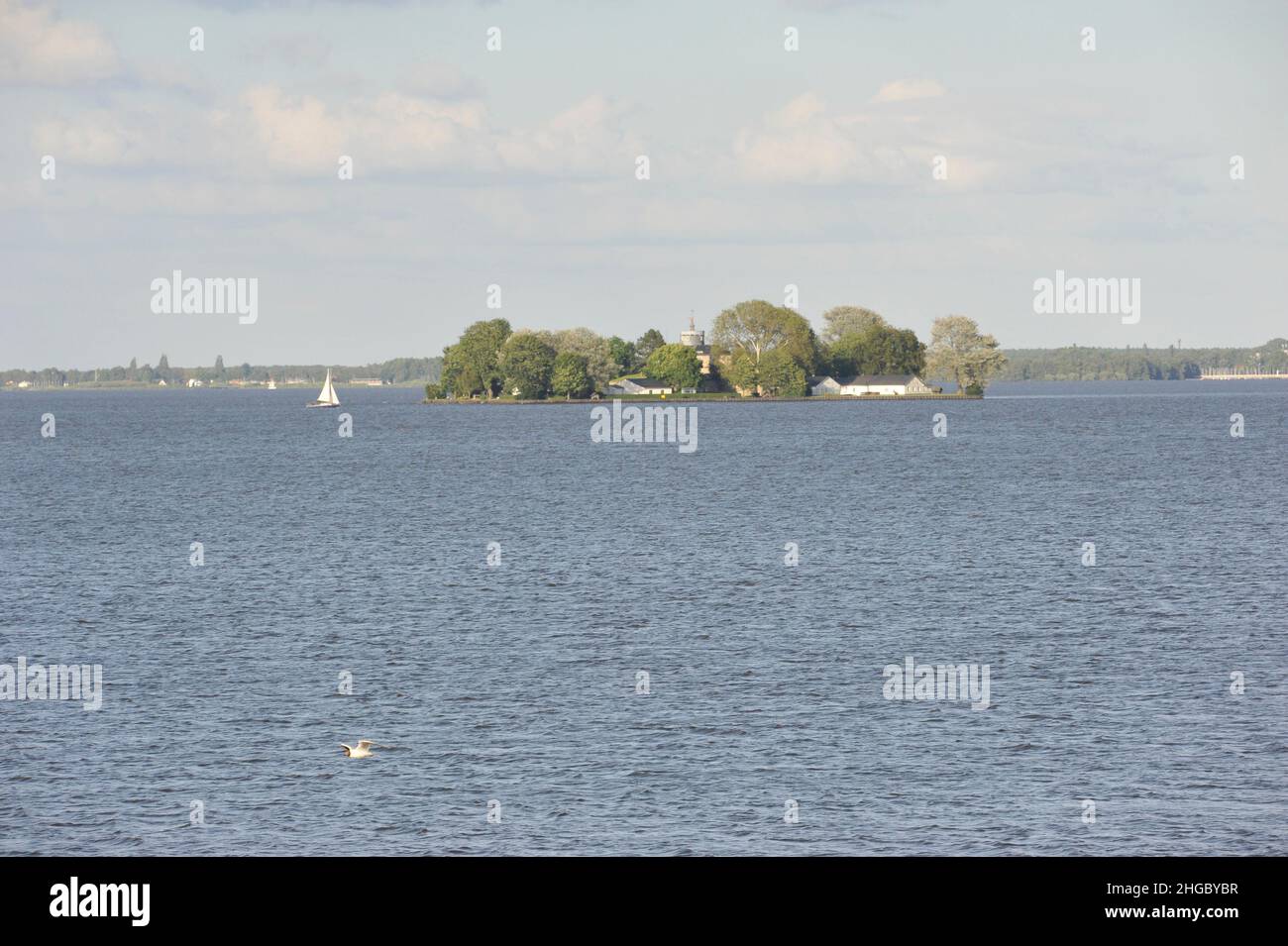 Seascape on Wilhelmstein, Steinhude am Meer,Germany Stock Photo - Alamy