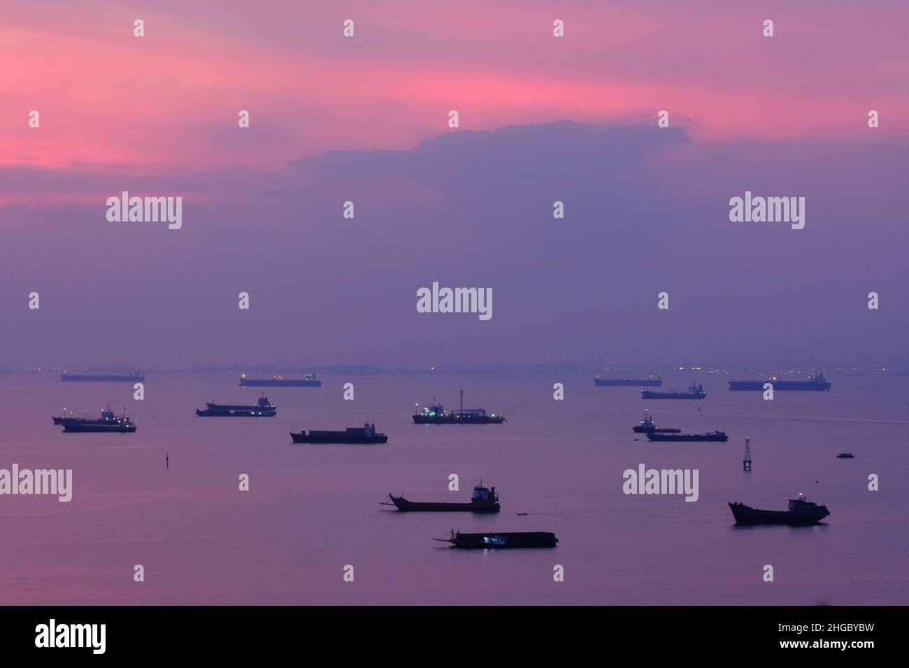 Aerial view batam indonesia hi-res stock photography and images - Alamy
