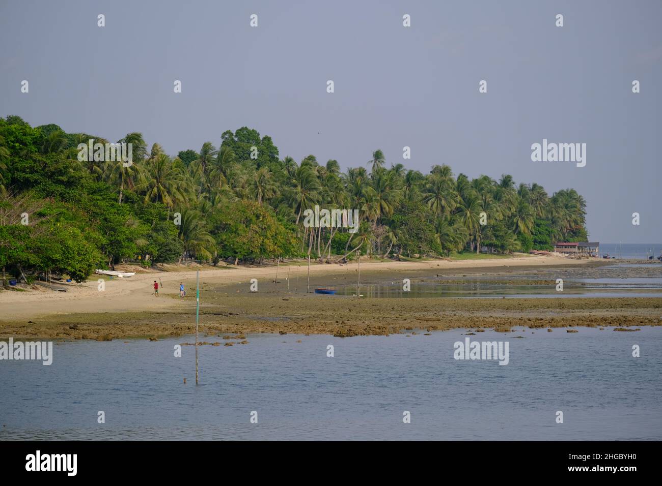 Indonesia Batam - Sambau Nongsa Beach Stock Photo - Alamy