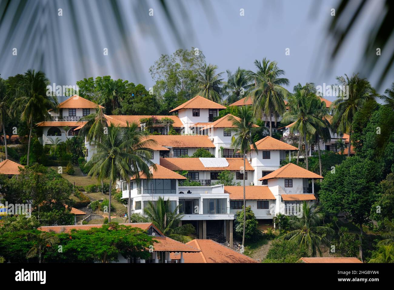 Indonesia Batam - Nongsa Point Marina view Stock Photo - Alamy
