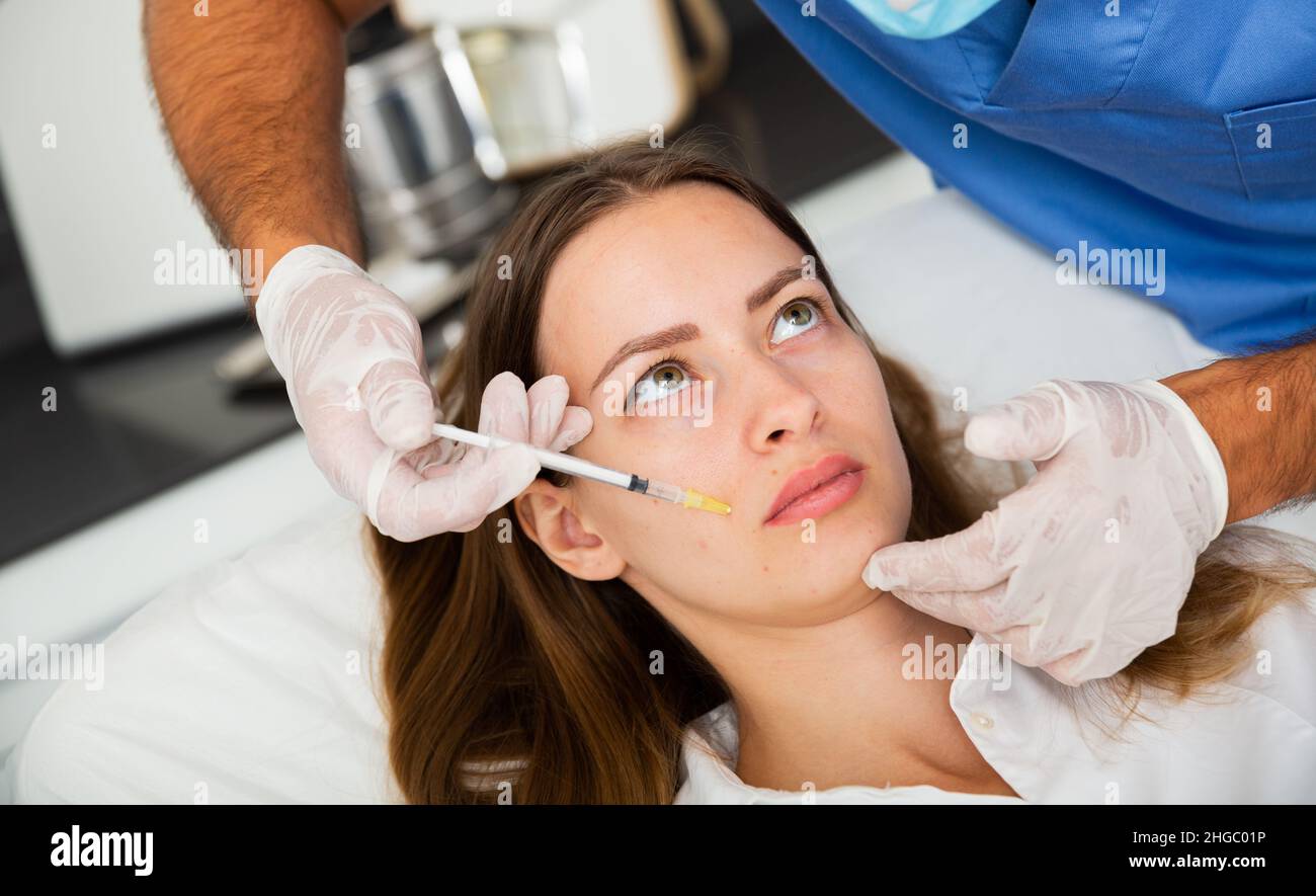 Receiving makeover hi-res stock photography and images - Alamy