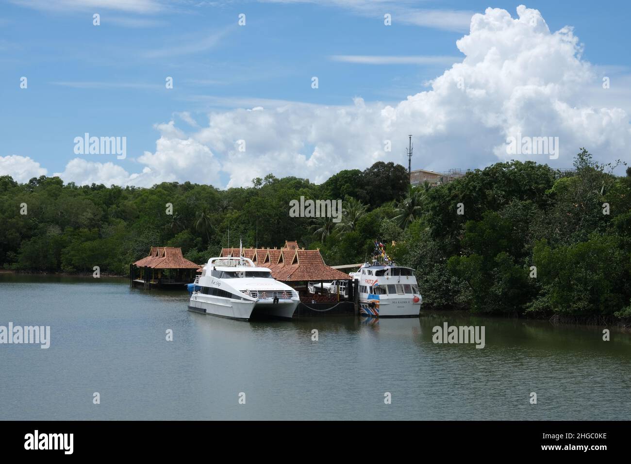 Indonesia Batam - Nongsapura Ferry Terminal Stock Photo - Alamy
