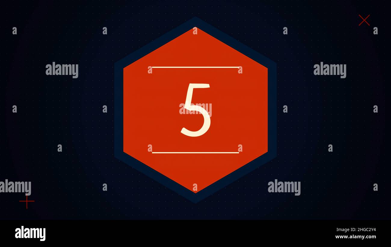 Animation of counting to 25. Stylish Animation of numbers 0 to 25 ...