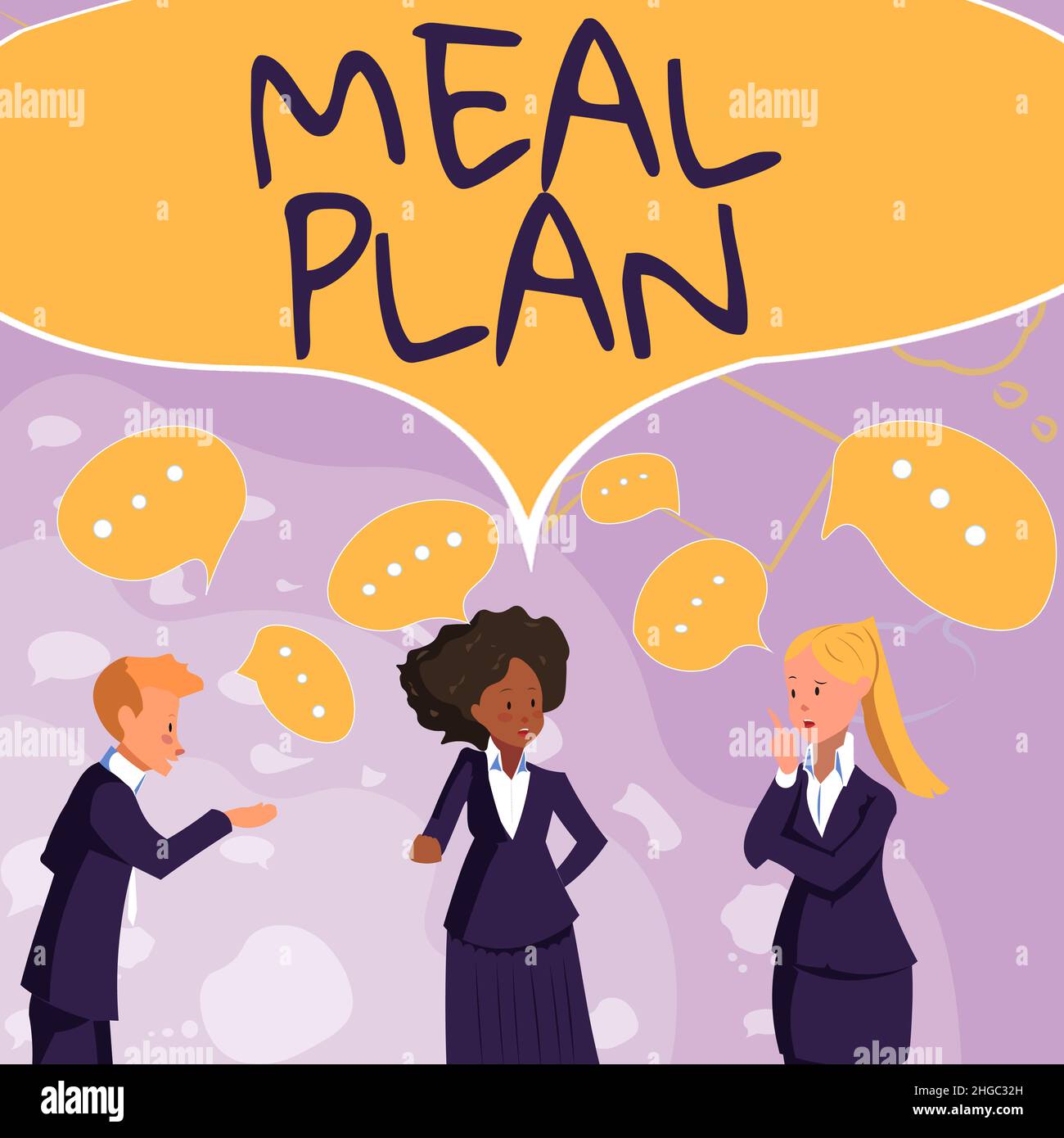 Hand writing sign Meal Plan. Concept meaning act of taking time to plan ...