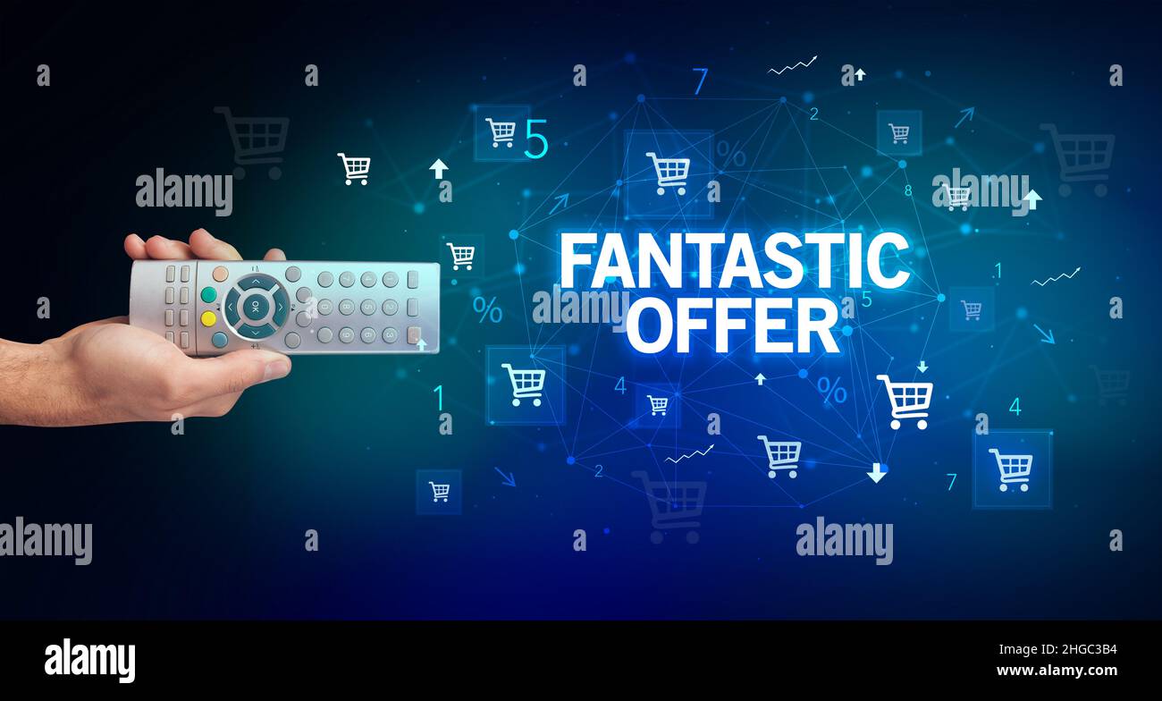 male hand holding wireless peripheral Stock Photo - Alamy