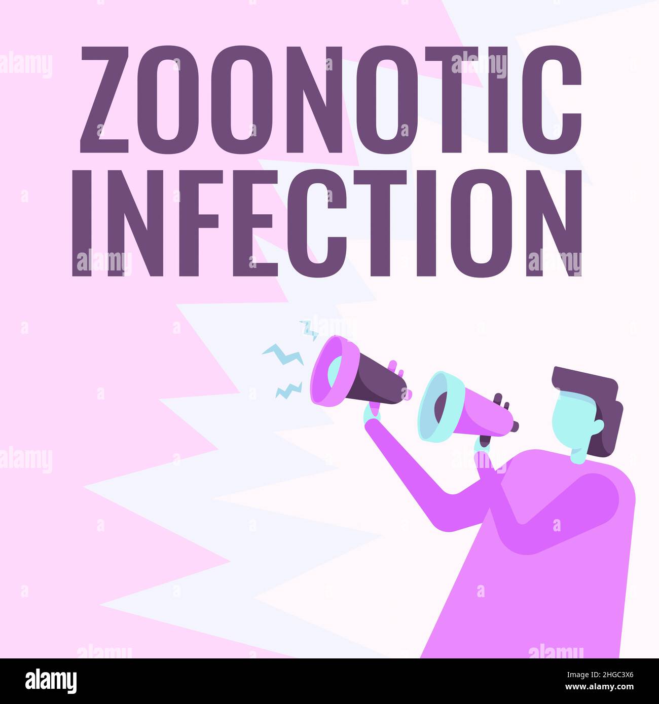 Writing displaying text Zoonotic Infection. Word Written on ...