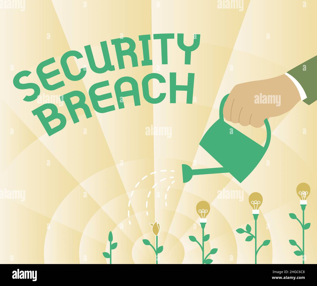 Sign displaying Security Breach. Business idea any incident that ...