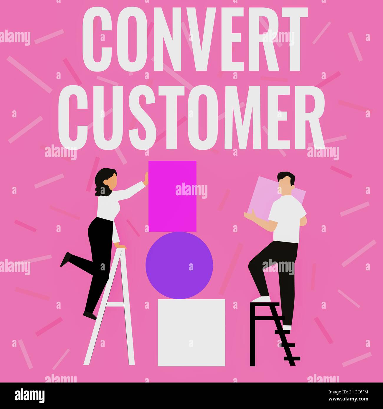 Text caption presenting Convert Customer. Business showcase marketing ... Text caption presenting Convert Customer. Business showcase marketing ...