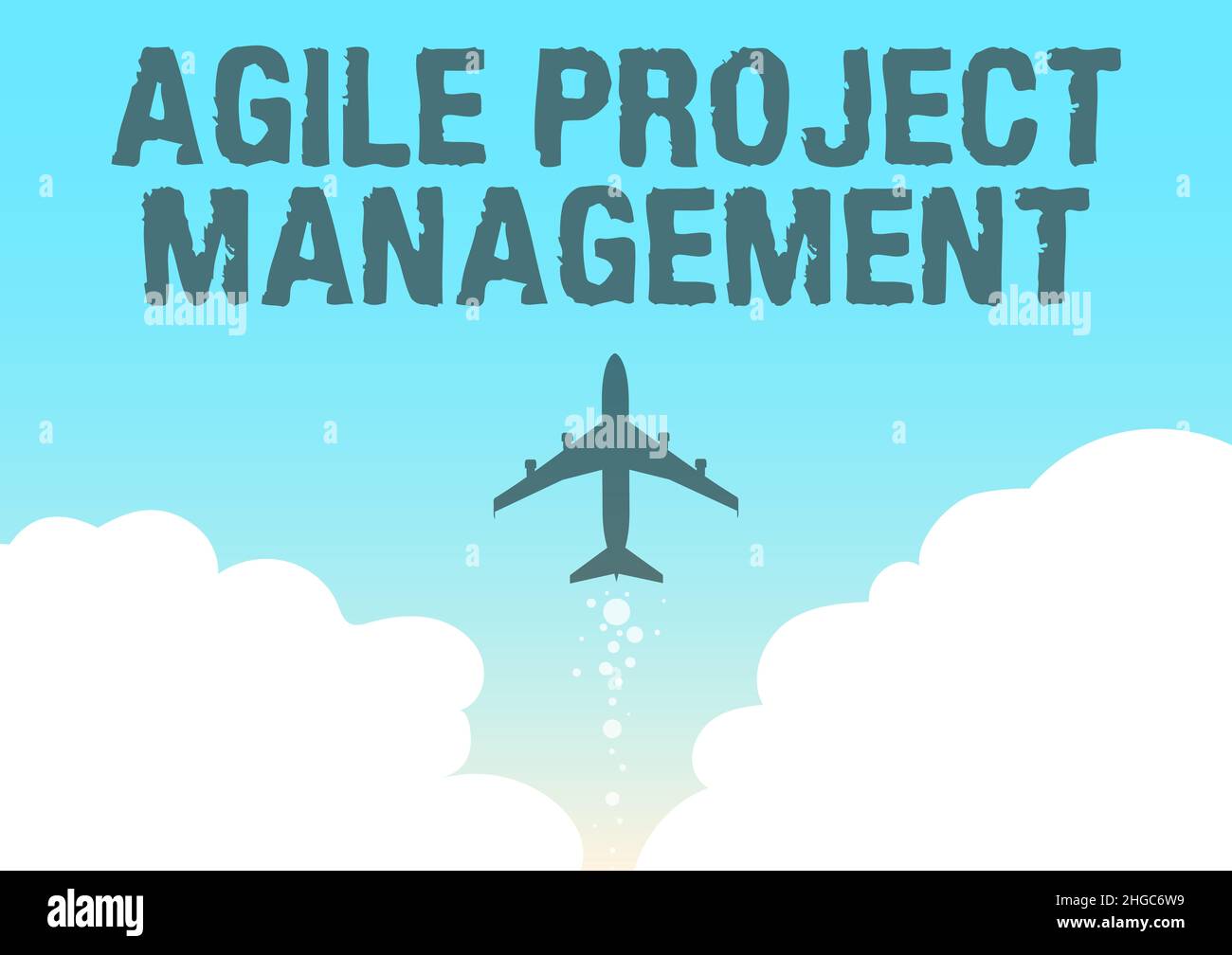 Writing Displaying Text Agile Project Management Business Showcase