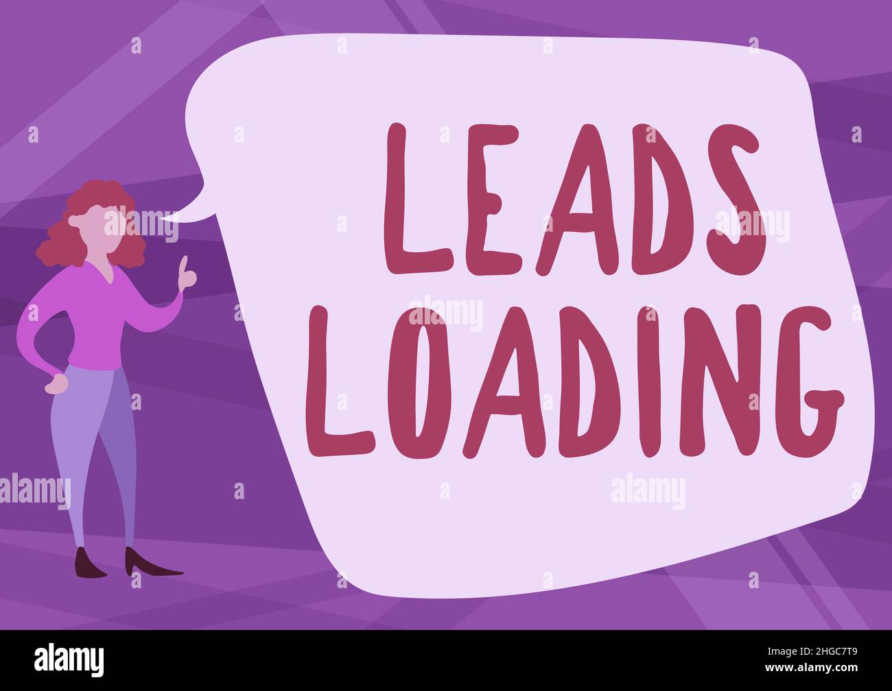 Writing displaying text Leads Loading. Word for Initiating customer ... Writing displaying text Leads Loading. Word for Initiating customer ...