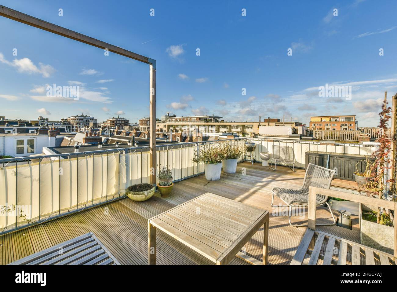 View of the beautiful veranda of the house Stock Photo - Alamy