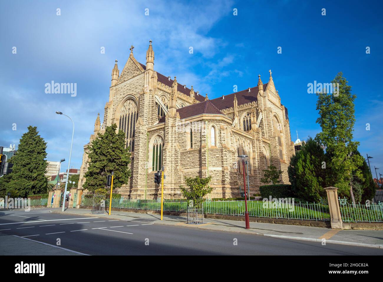 St Mary's Cathedral in downtown Perth Australia Stock Photo - Alamy