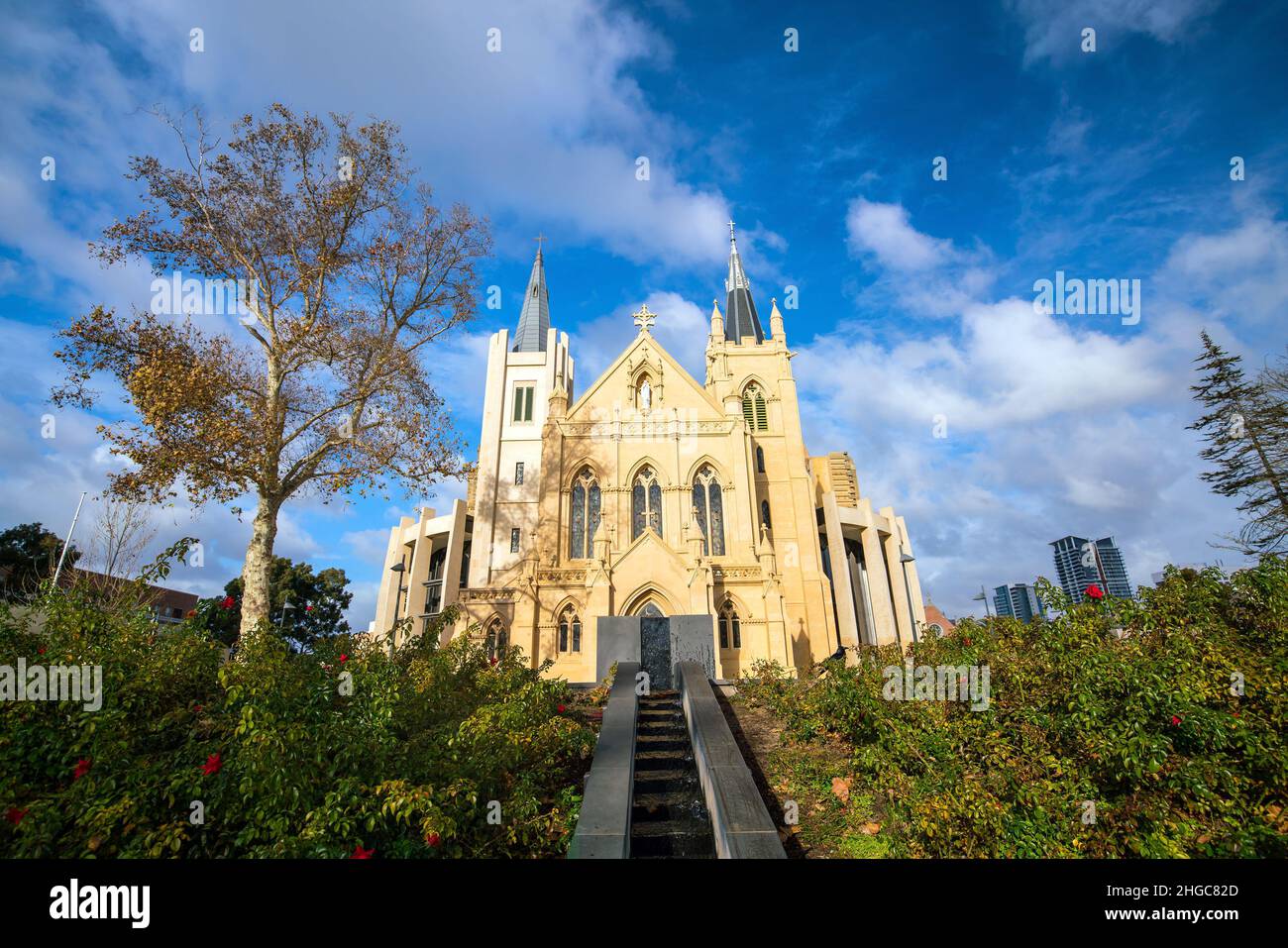 St Mary's Cathedral in downtown Perth Australia Stock Photo - Alamy