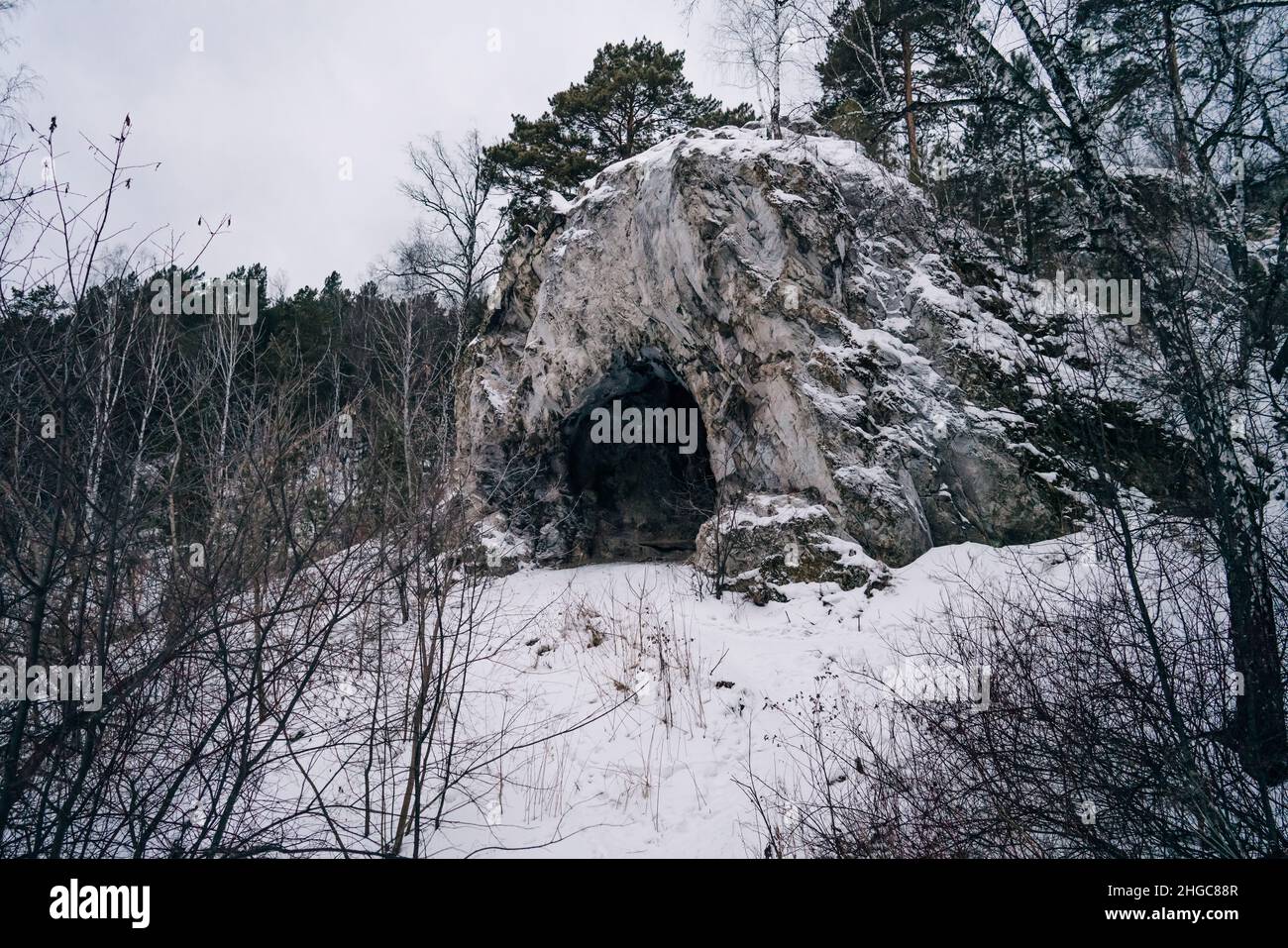 Ice forest cavern hi-res stock photography and images - Alamy