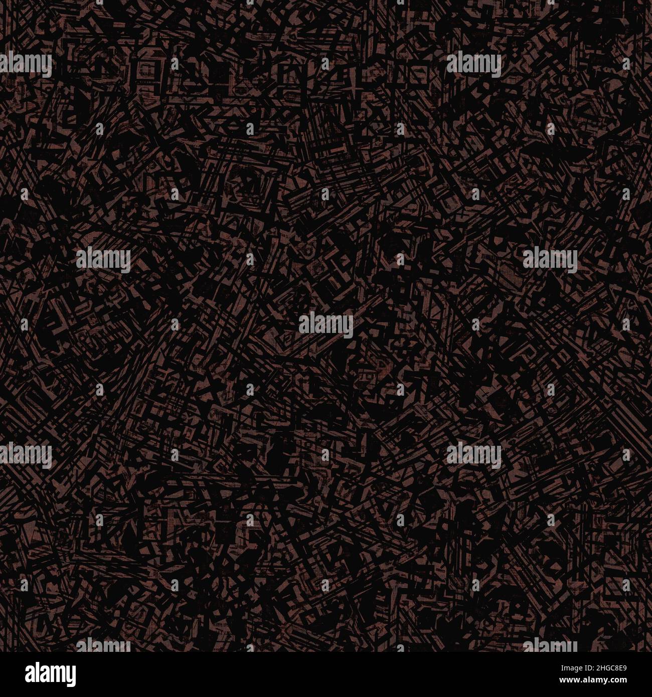Grunge dark brown random geometric dyed seamless texture material ...