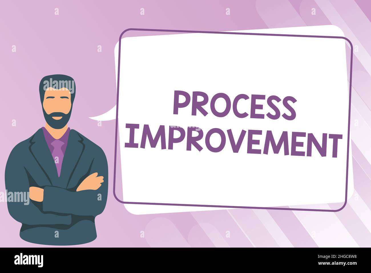 Writing displaying text Process Improvement. Business showcase task of ...