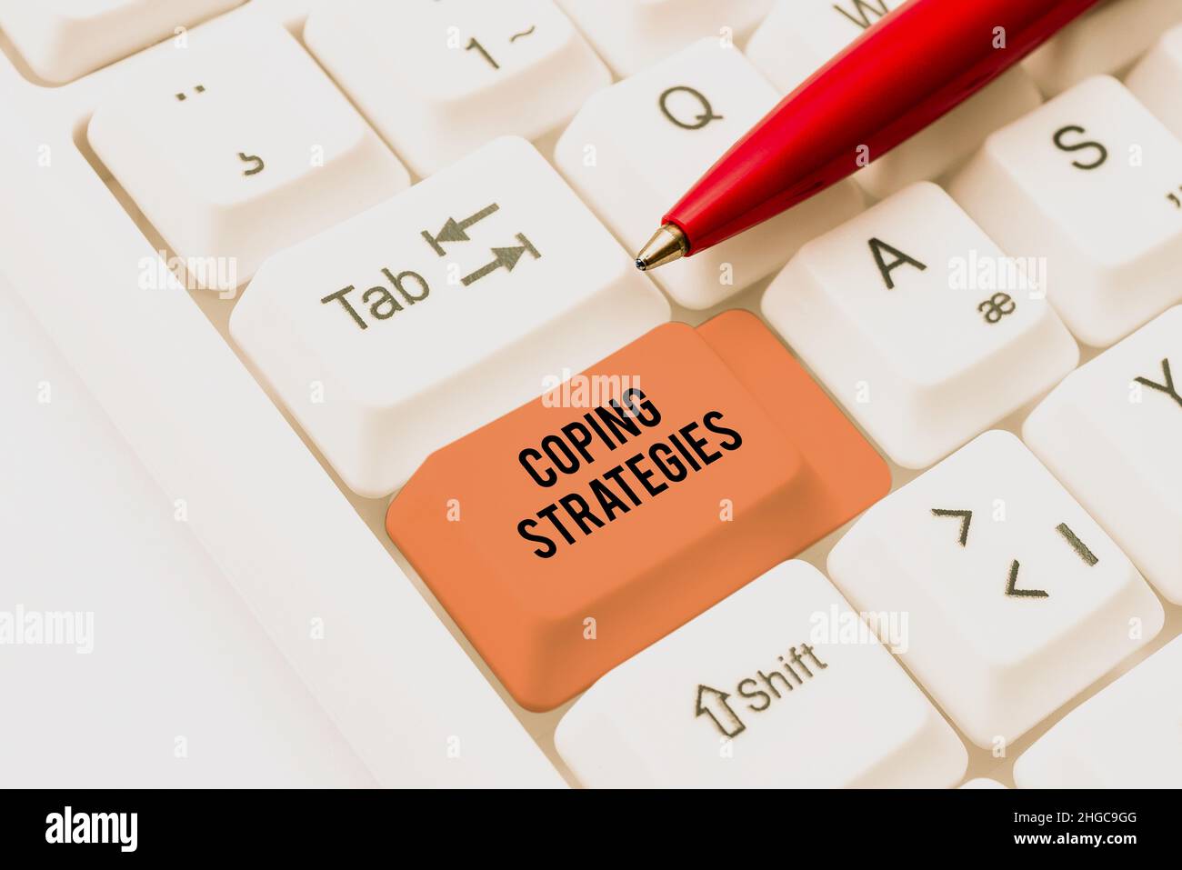 Inspiration showing sign Coping Strategies. Business idea general plan ...