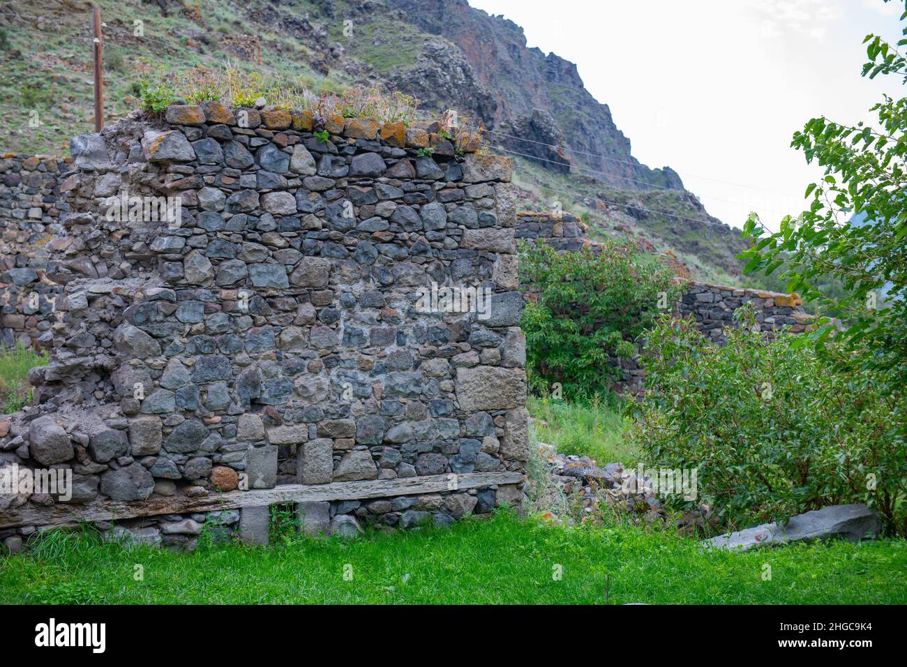 Khertvisi is known as one of the most impregnable castles Stock Photo ...