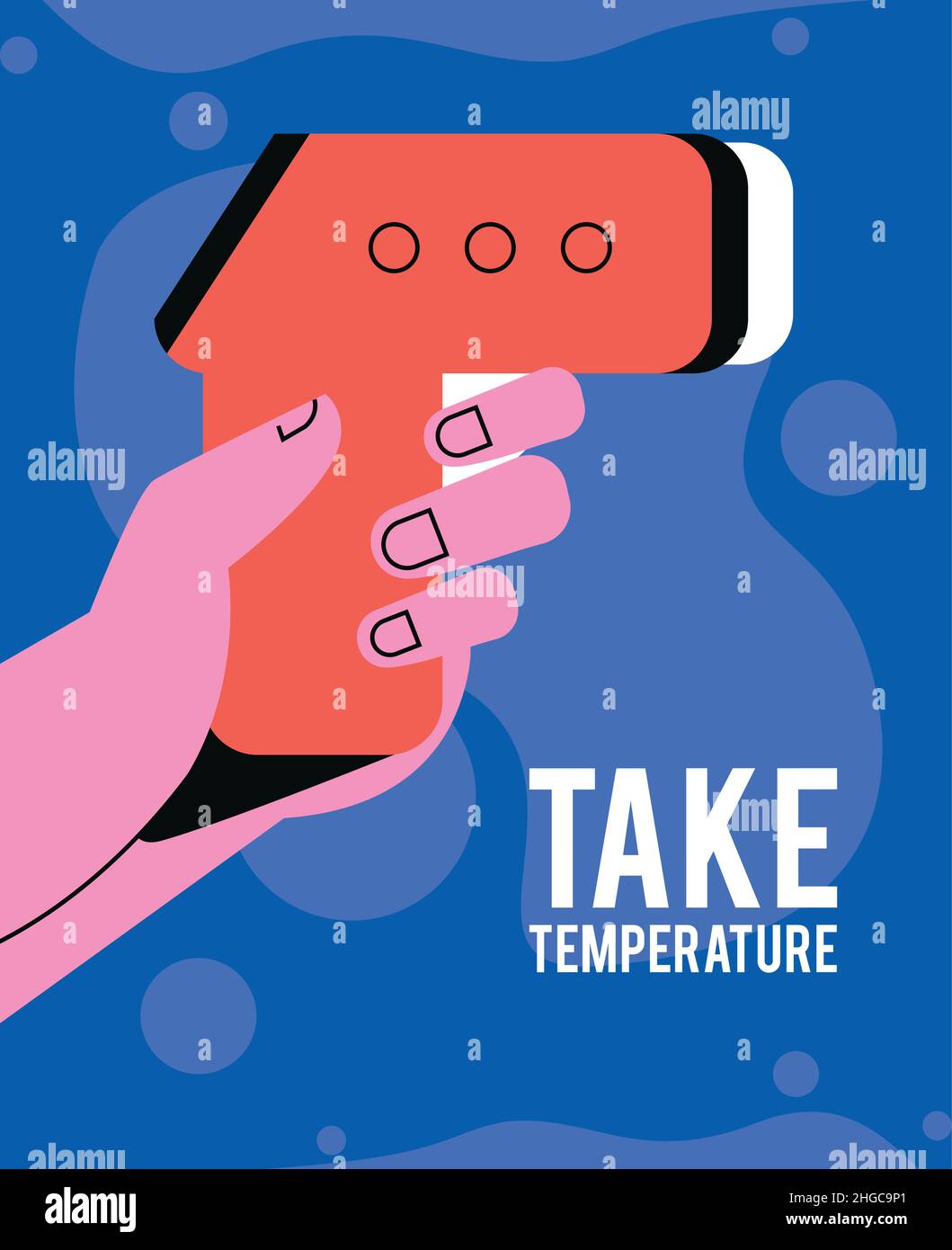 take temperature lettering Stock Vector Image & Art - Alamy