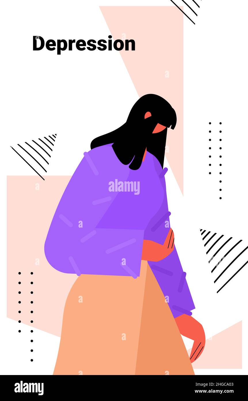 tired depressed woman crying unhappy girl feeling desperate mental ...