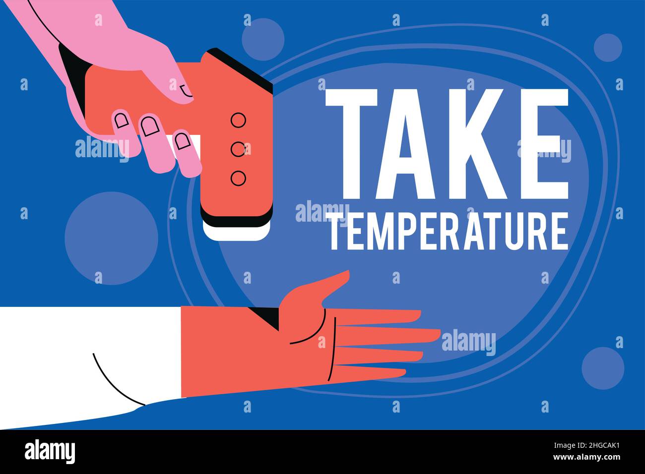 take temperature message Stock Vector Image & Art - Alamy