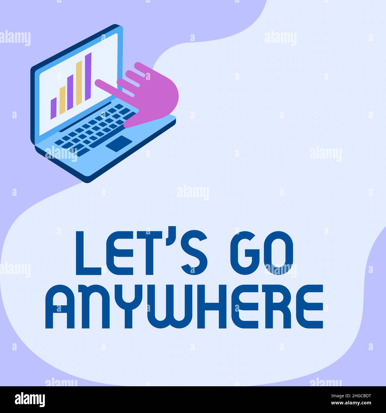 Inspiration showing sign Lets Go Anywhere. Word Written on visit new ...