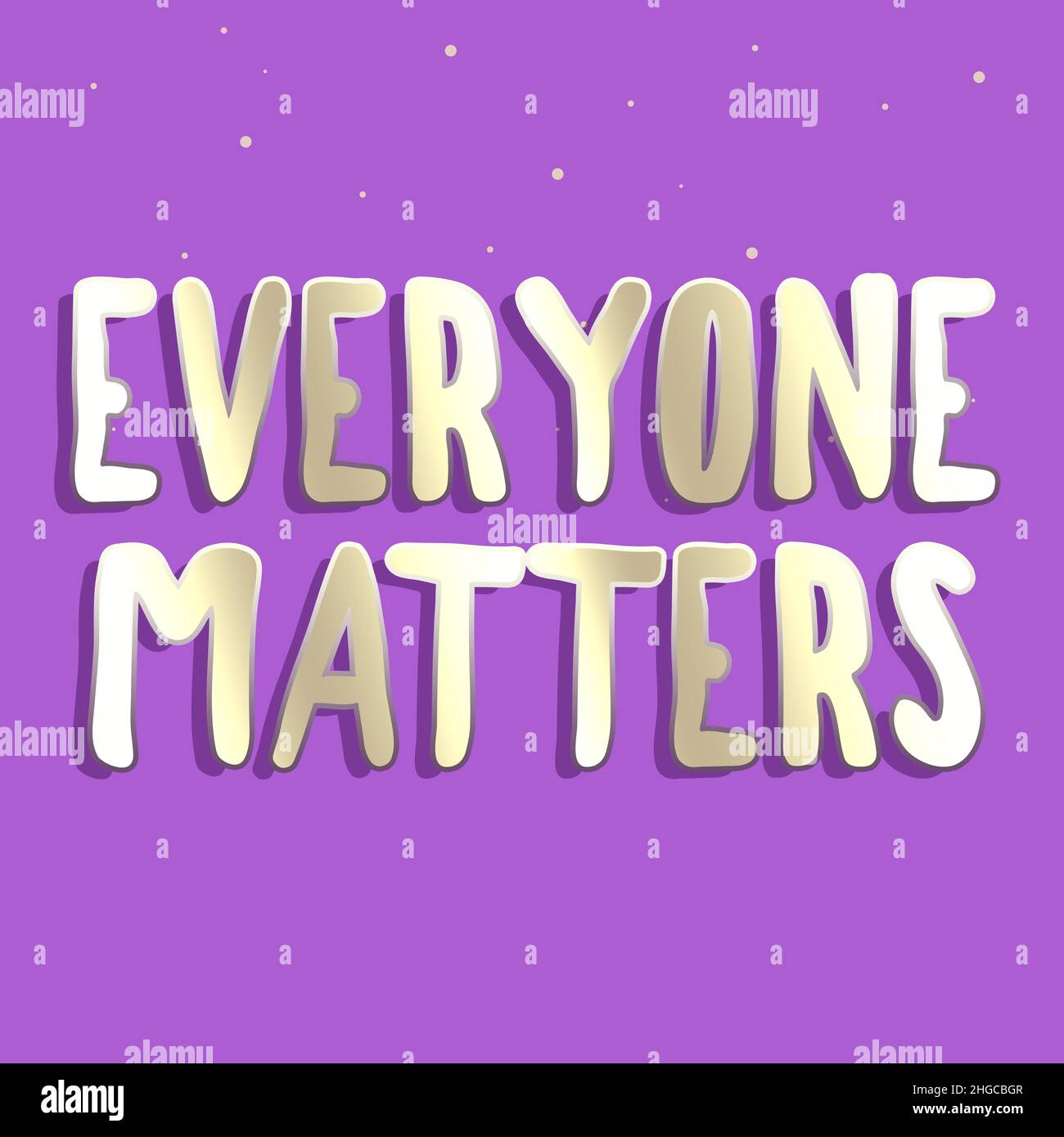 Inspiration showing sign Everyone Matters. Conceptual photo listen to ...