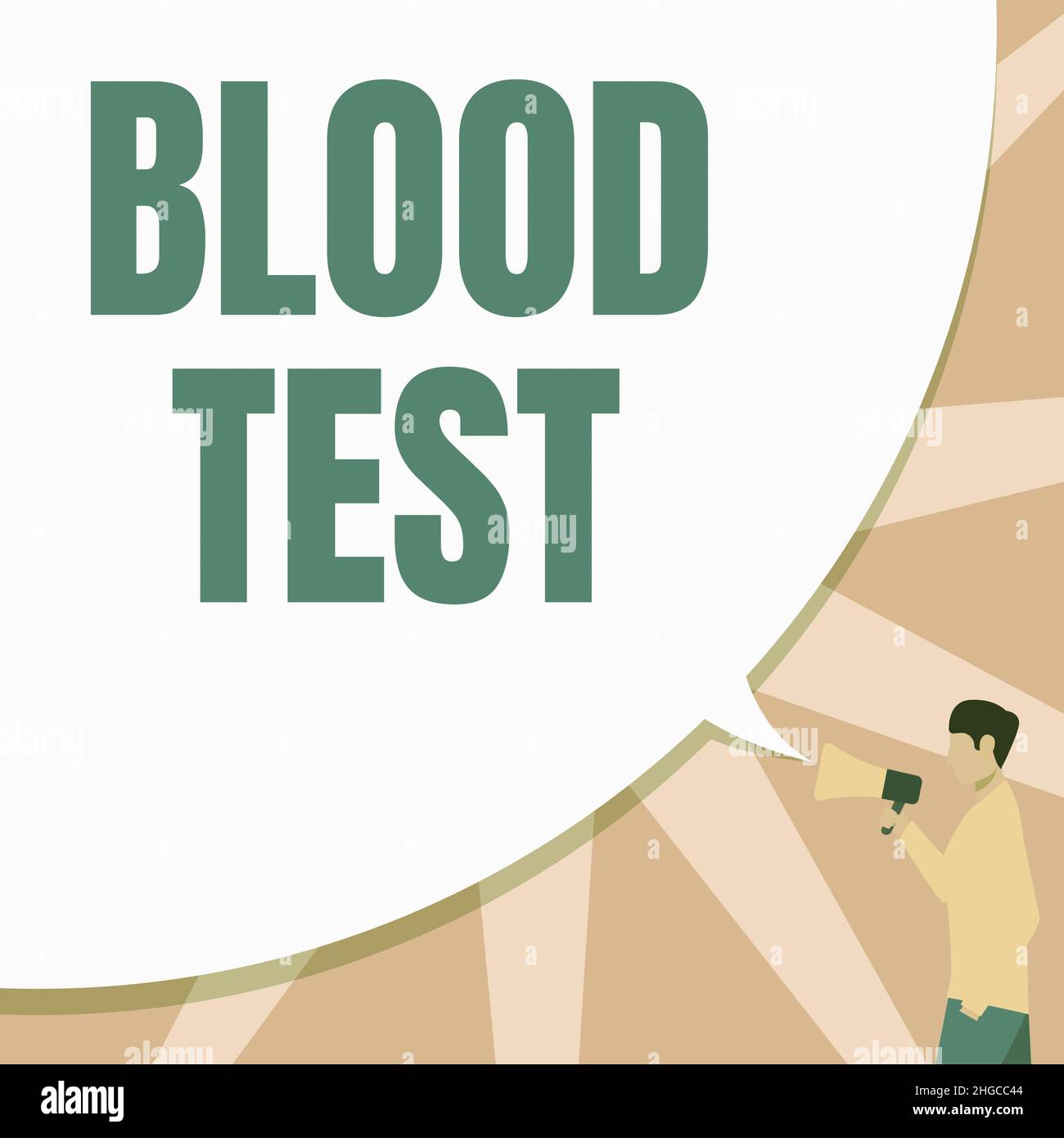 Writing displaying text Blood Test. Business concept Extracted blood ...
