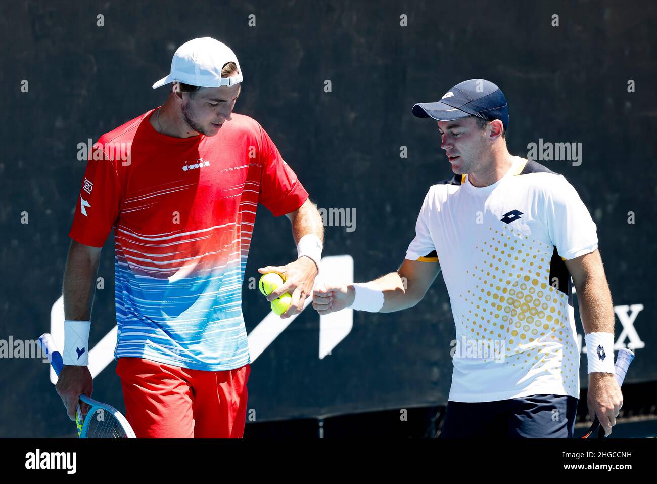 Melbourne, Australia. 20th Jan, 2022. Tennis: Grand Slam - Australian ...