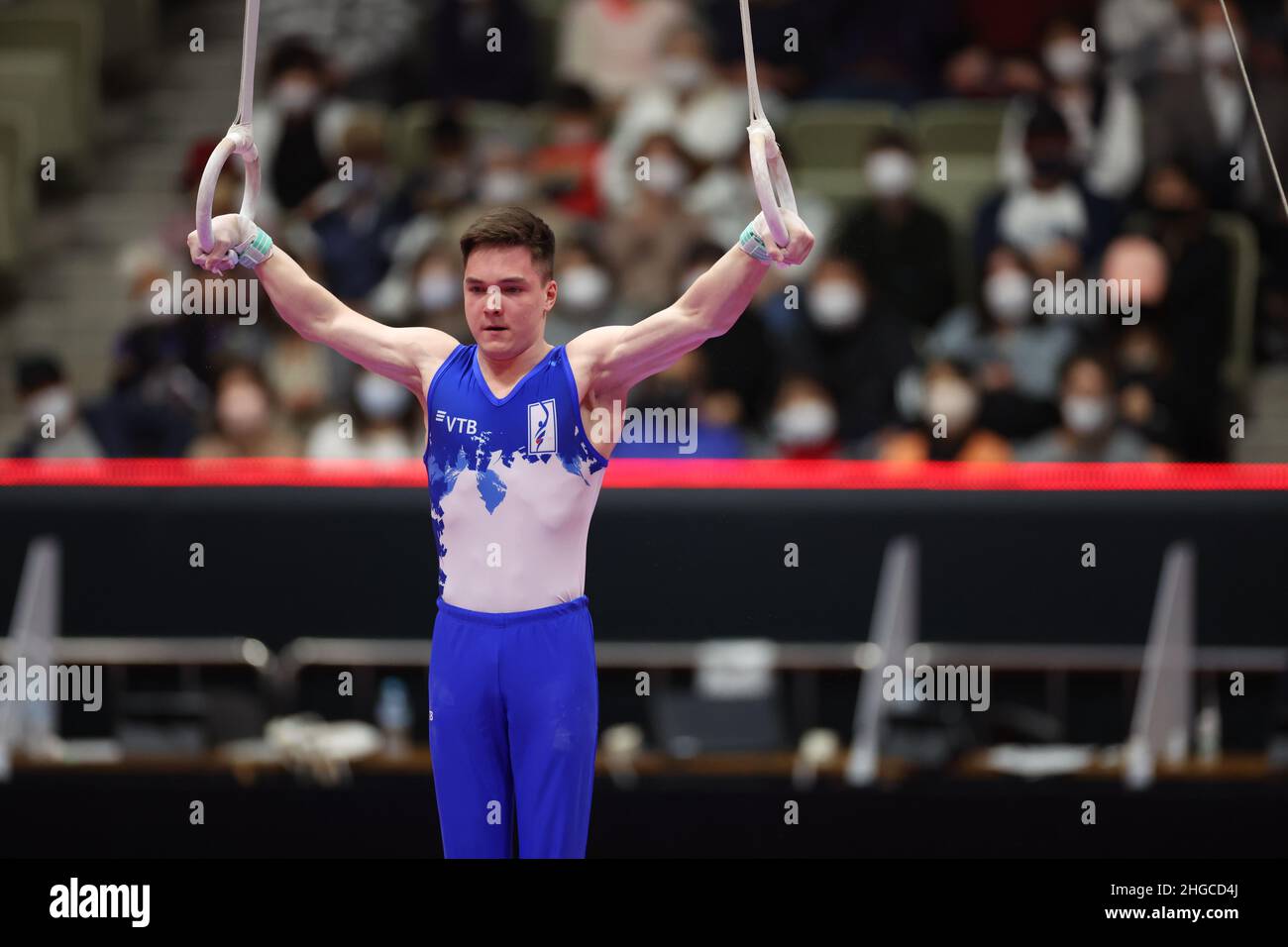 Kitakyushu Men's Apparatu Final Rings at Kitakyushu General Gymnasium ...