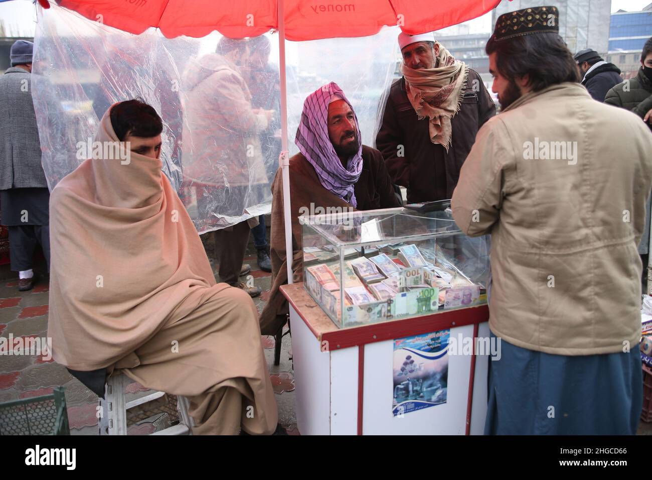 (220120) -- KABUL, Jan. 20, 2022 (Xinhua) -- Photo taken on Jan. 19 ...