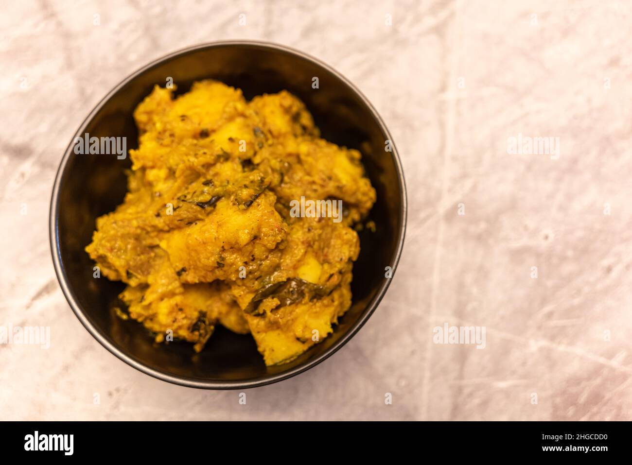 Nigerian Yam pottage porridge Asaro ready to eat Stock Photo - Alamy