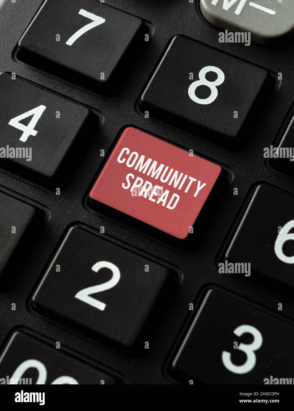 Conceptual display Community Spread. Concept meaning dissemination of a ...