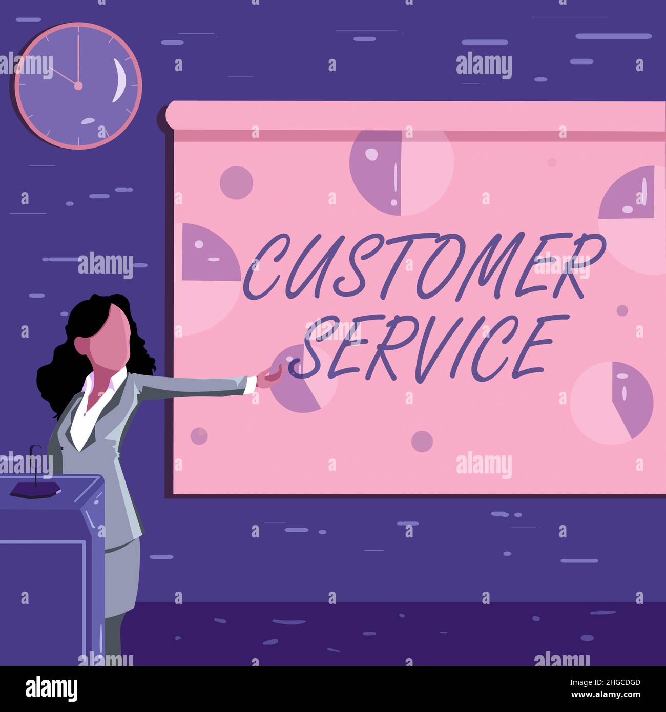 Text Sign Showing Customer Service Business Showcase Direct Interaction With The Consumers